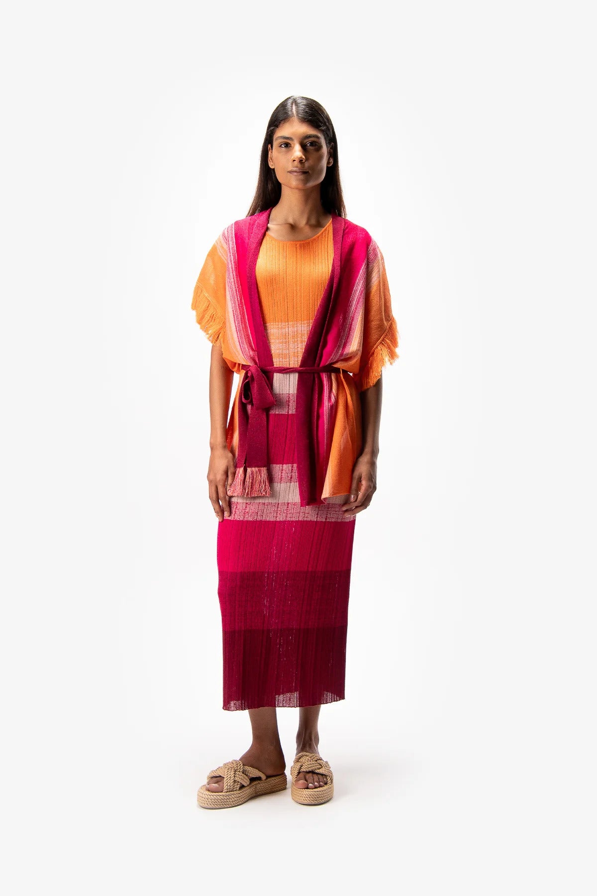 SPORTALM-Cardigan with Grading Color – Karin Veit